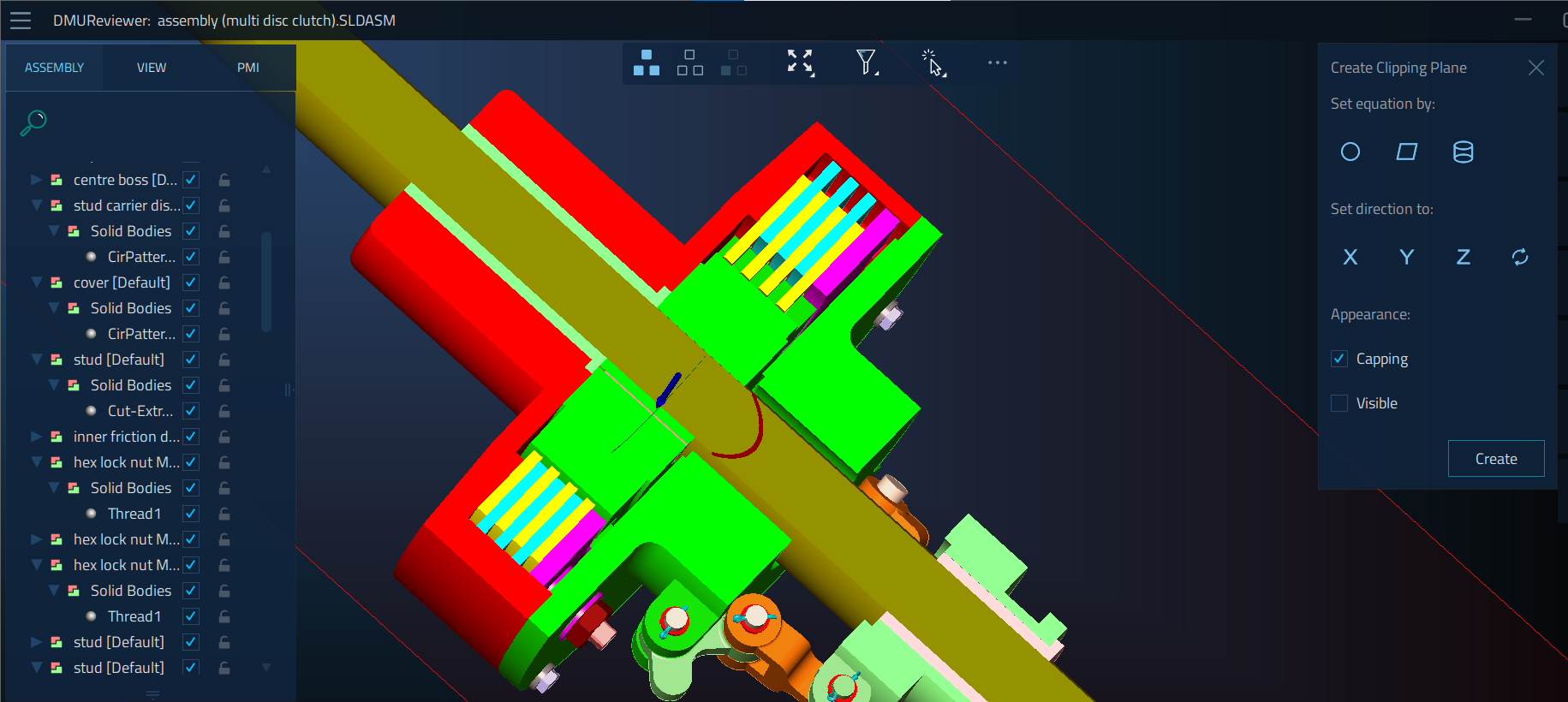 DMU Reviewer - a corporate tool for 3D CAD design review and analysis. Part 1 - Open Cascade