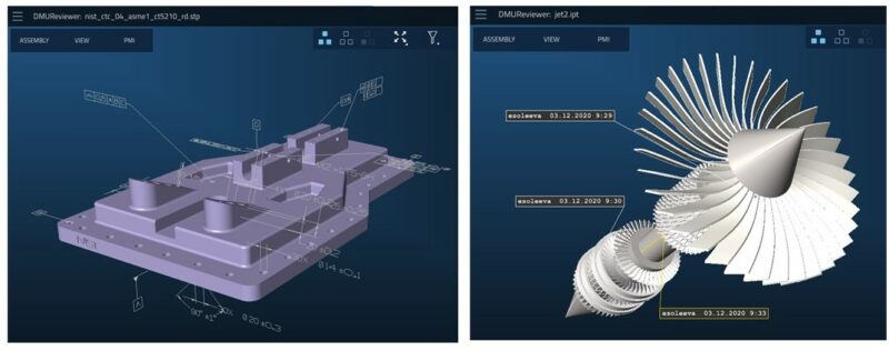 DMU Reviewer - a corporate tool for 3D CAD design review and analysis ...