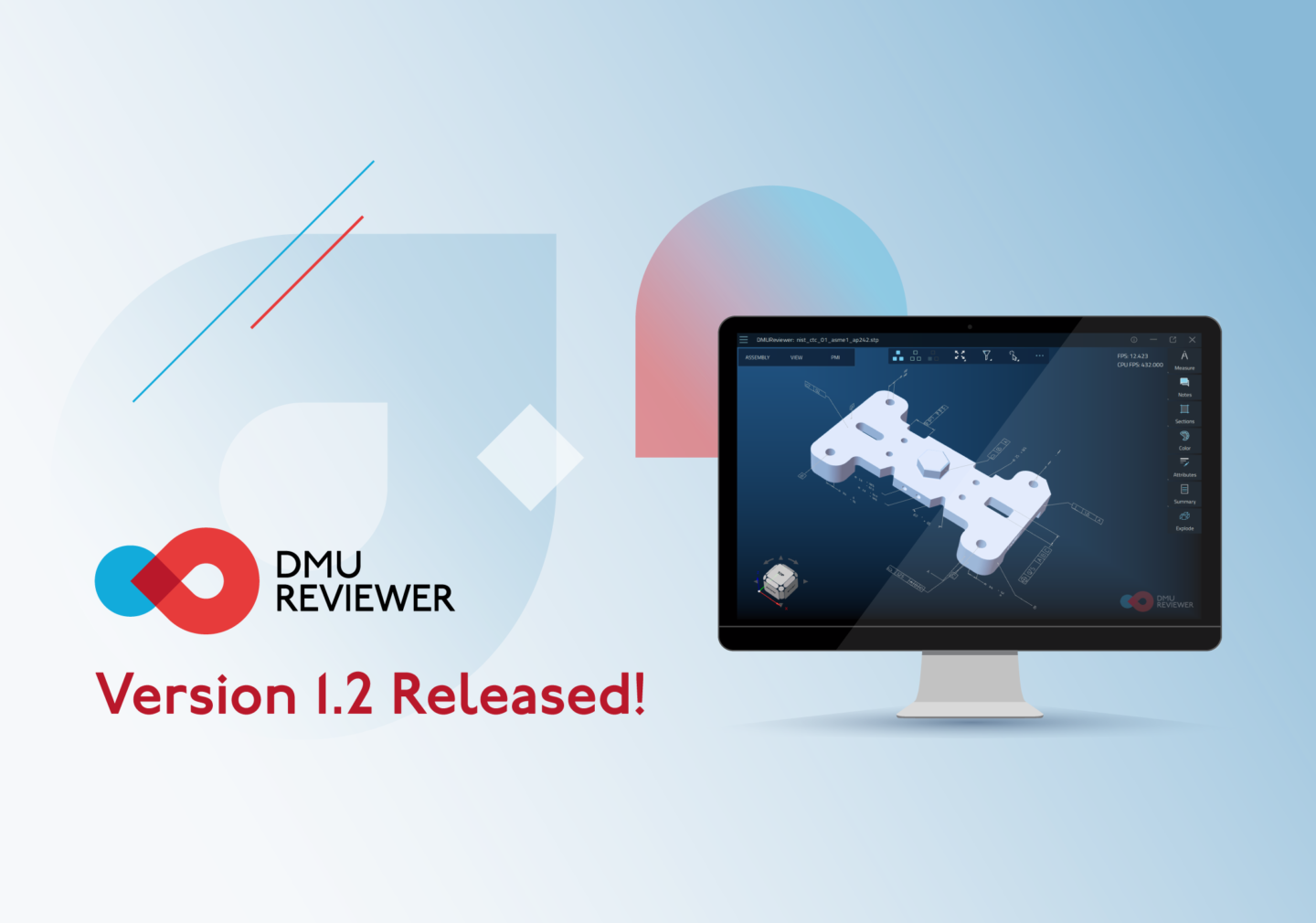 DMU Reviewer version 1.2 released - Open Cascade
