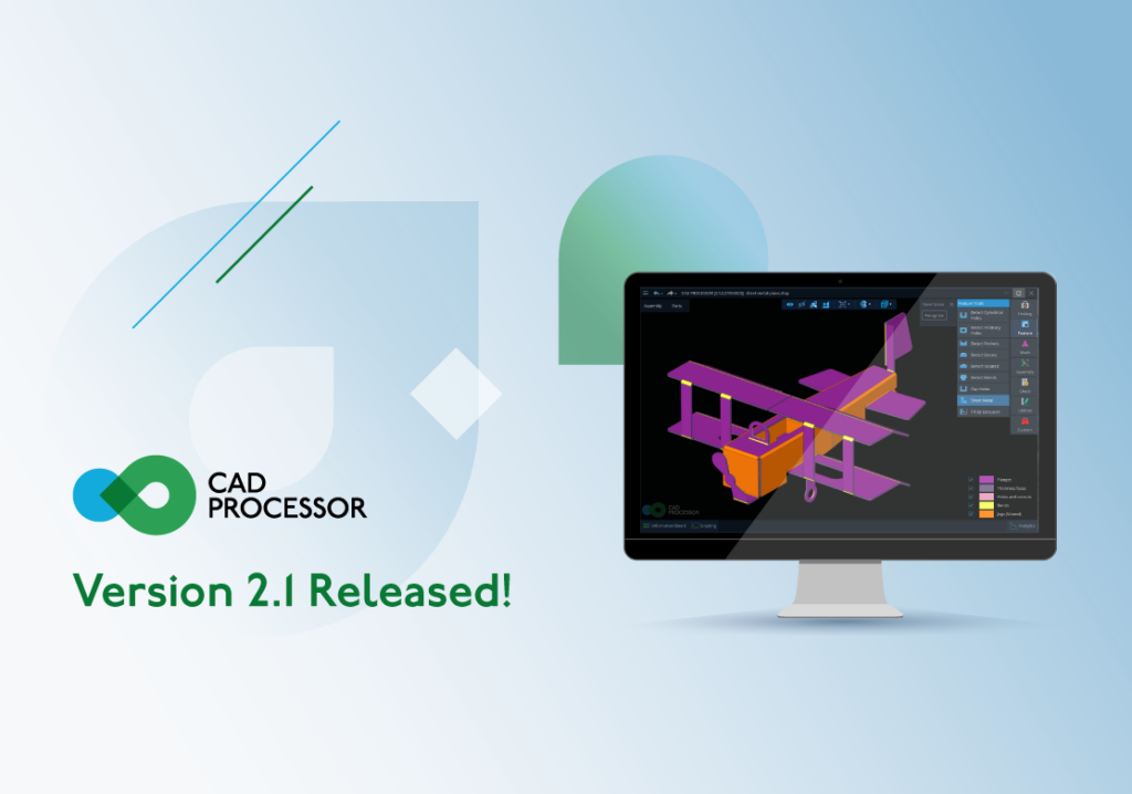 CAD Processor version 2.1 released! - Open Cascade